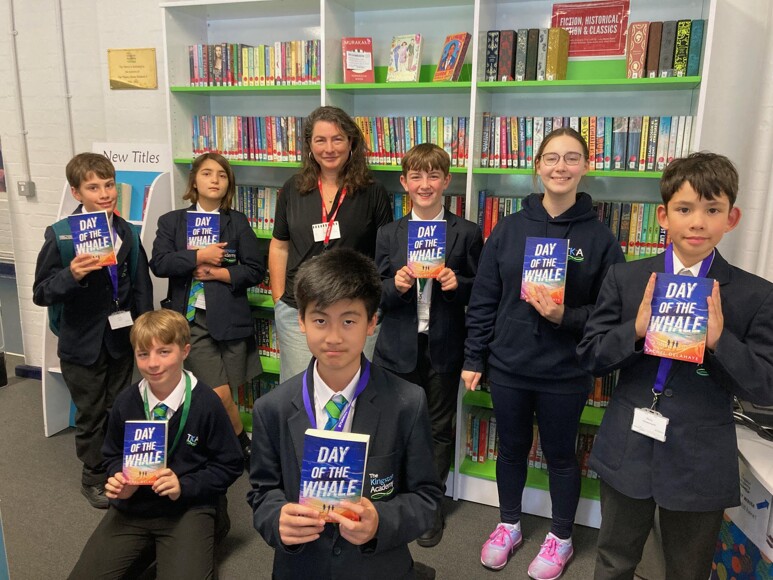 Rachel Delahaye Author Visit - News - The Kingston Academy